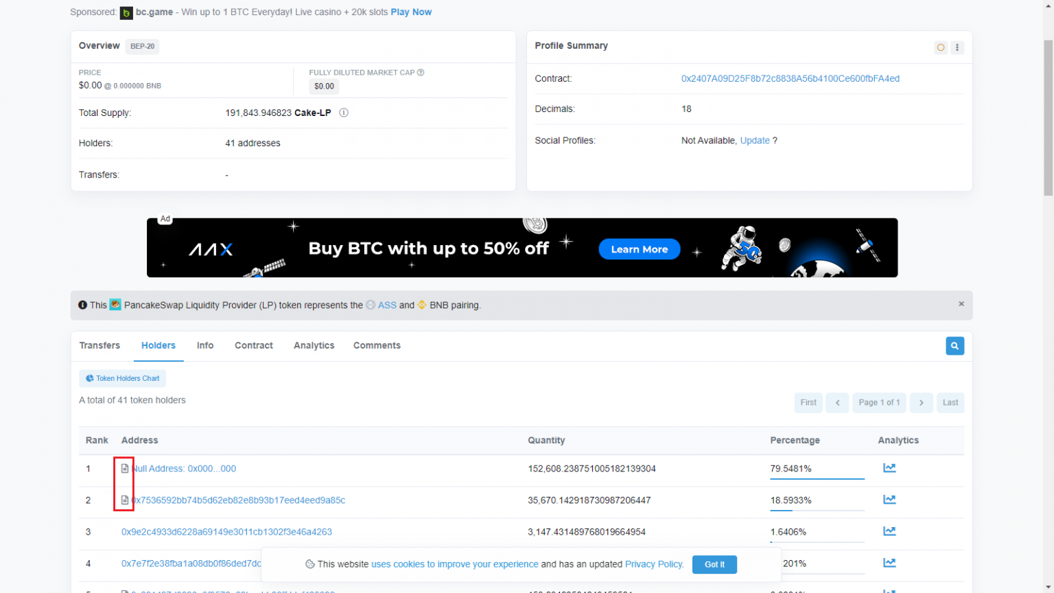 How to Check if Liquidity of a Token is Locked? - Coinapult