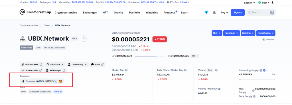 How to Withdraw UBX from Ubikiri? - Coinapult