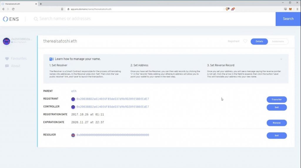 How to Set ENS Name on Metamask? (7 Steps) - Coinapult