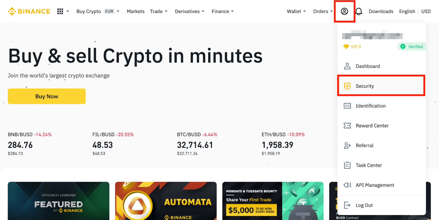 How to Change Email on Binance? - Coinapult