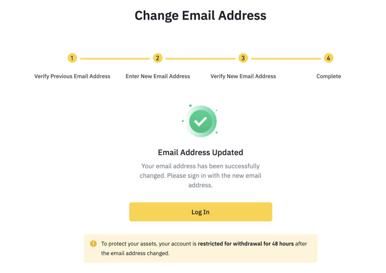 How to Change Email on Binance? - Coinapult