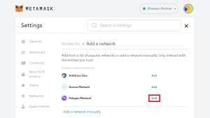 How to Add Polygon Network to Metamask? - Coinapult