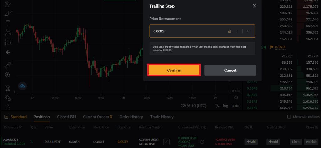 How To Use The Trailing Stop On Bybit Step By Step Coinapult